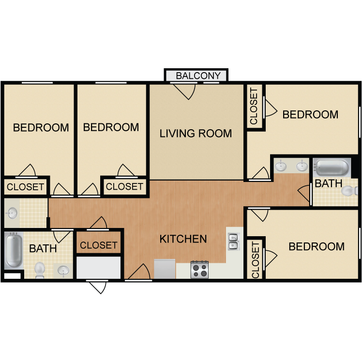 Floor Plans - College Crossing